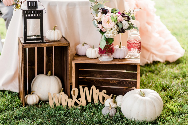 Pumpkin Inspired Fall Farm Wedding | Burgh Brides