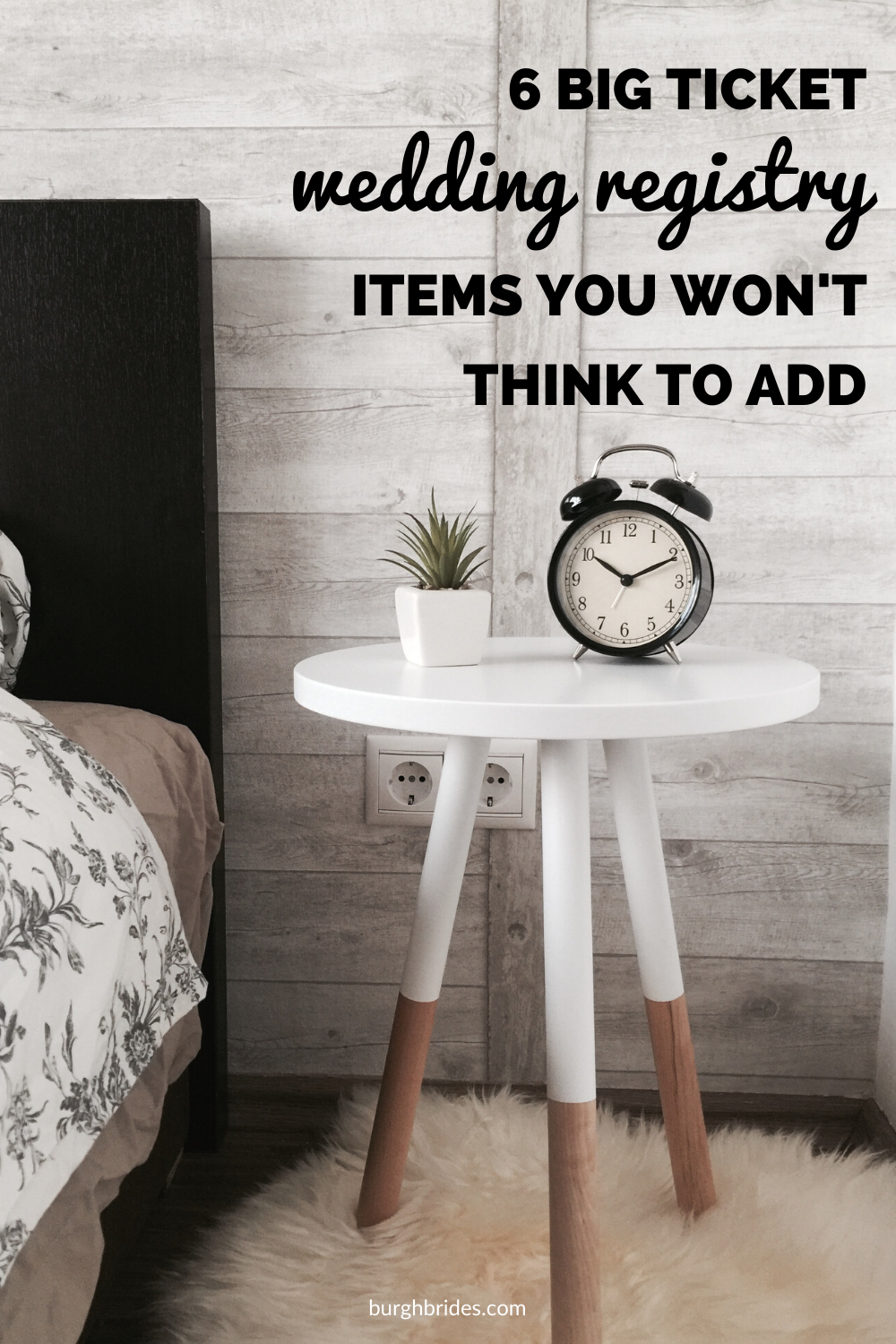 6 Big Ticket Items To Add To Your Wedding Registry | Burgh Brides