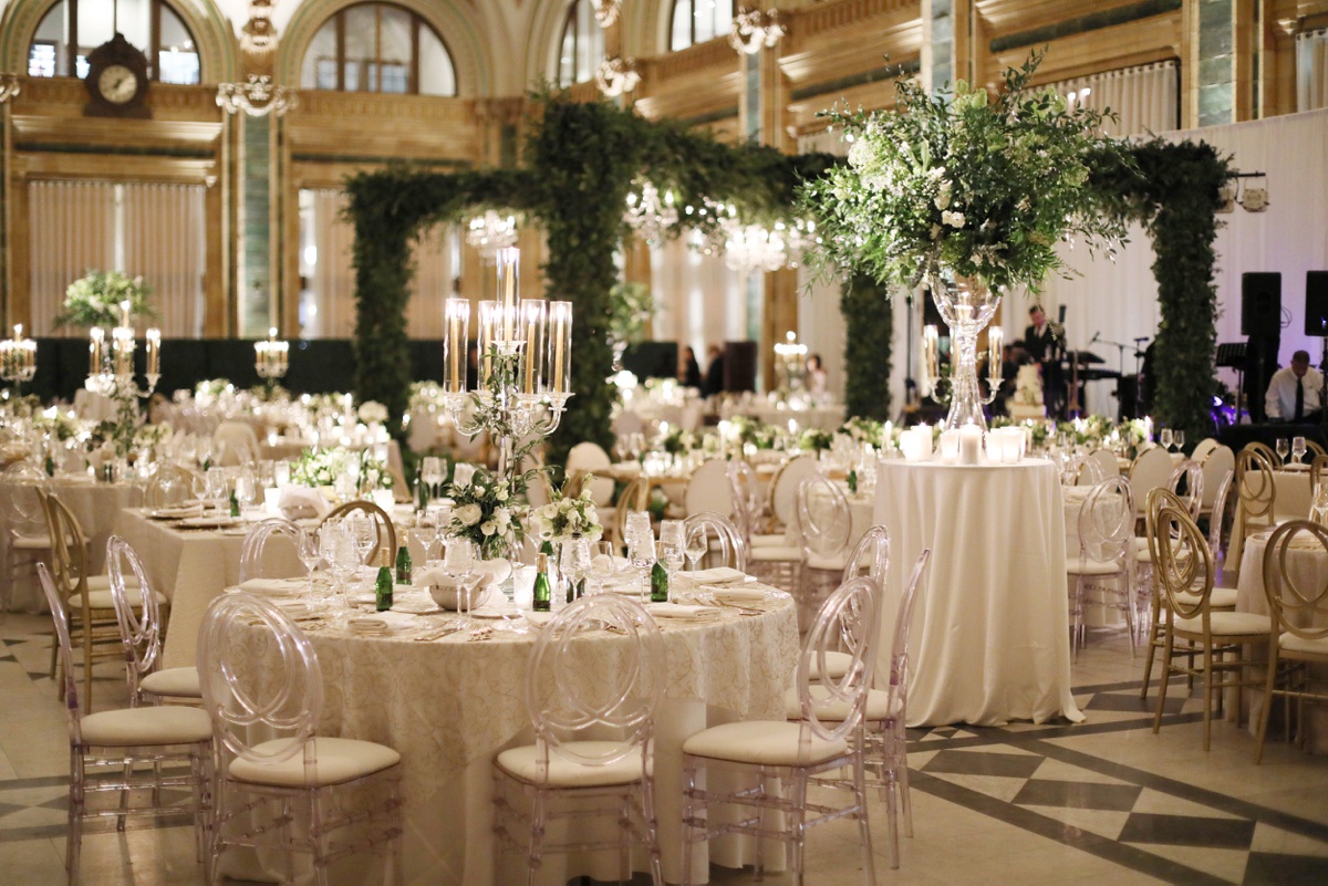 Opulent White on White Wedding at The Pennsylvanian