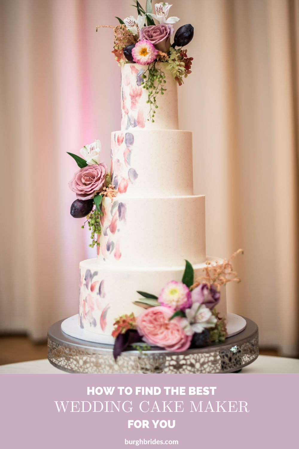 How To Find the Best Wedding Cake Maker For You | Burgh Brides