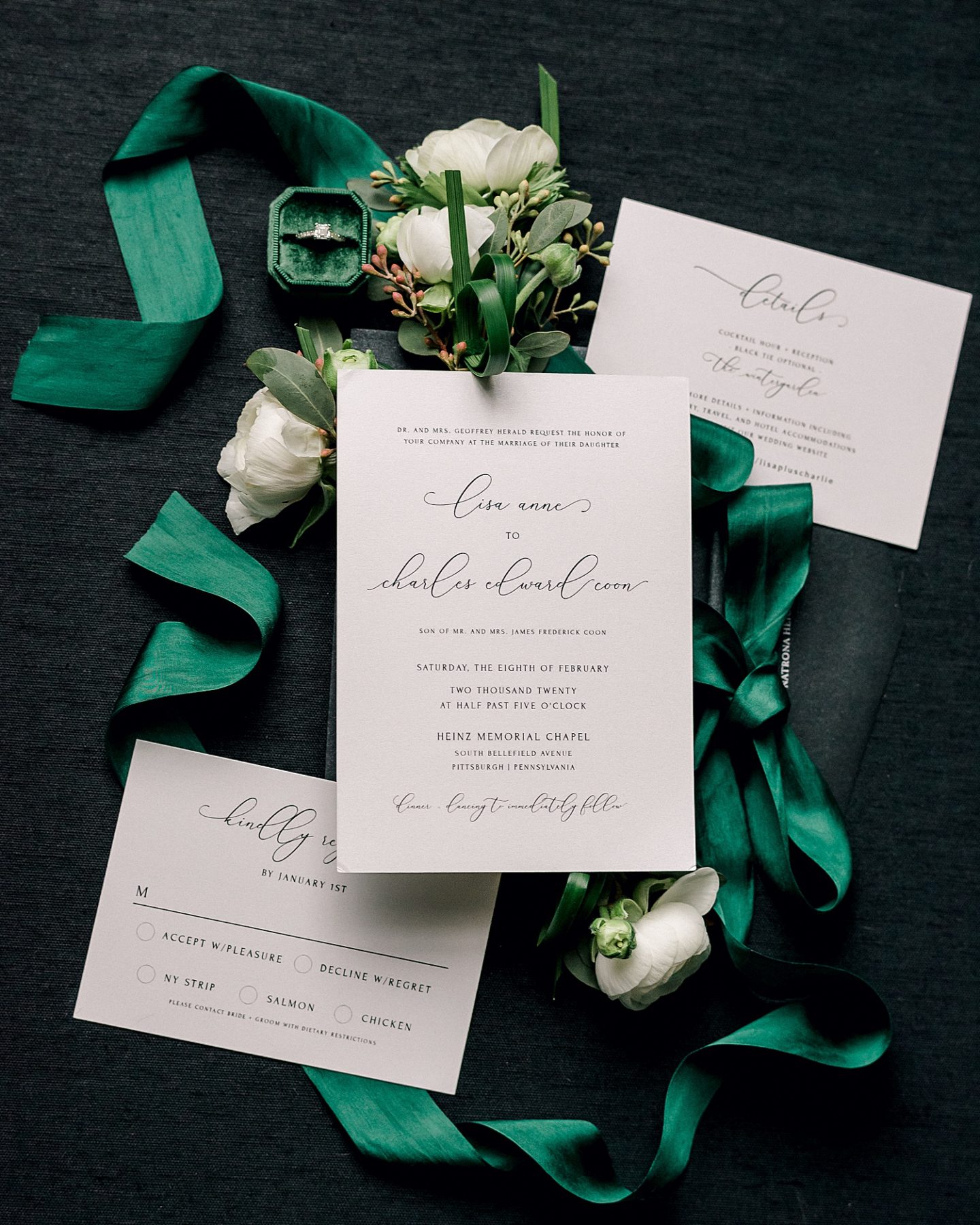 Emerald Green PPG Wintergarden Wedding | Burgh Brides