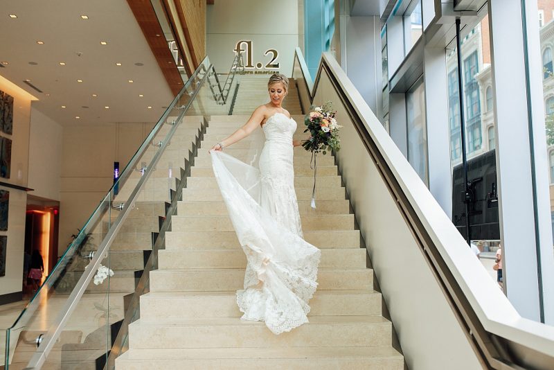 Free Spirited Yet Classic PPG Wintergarden Wedding