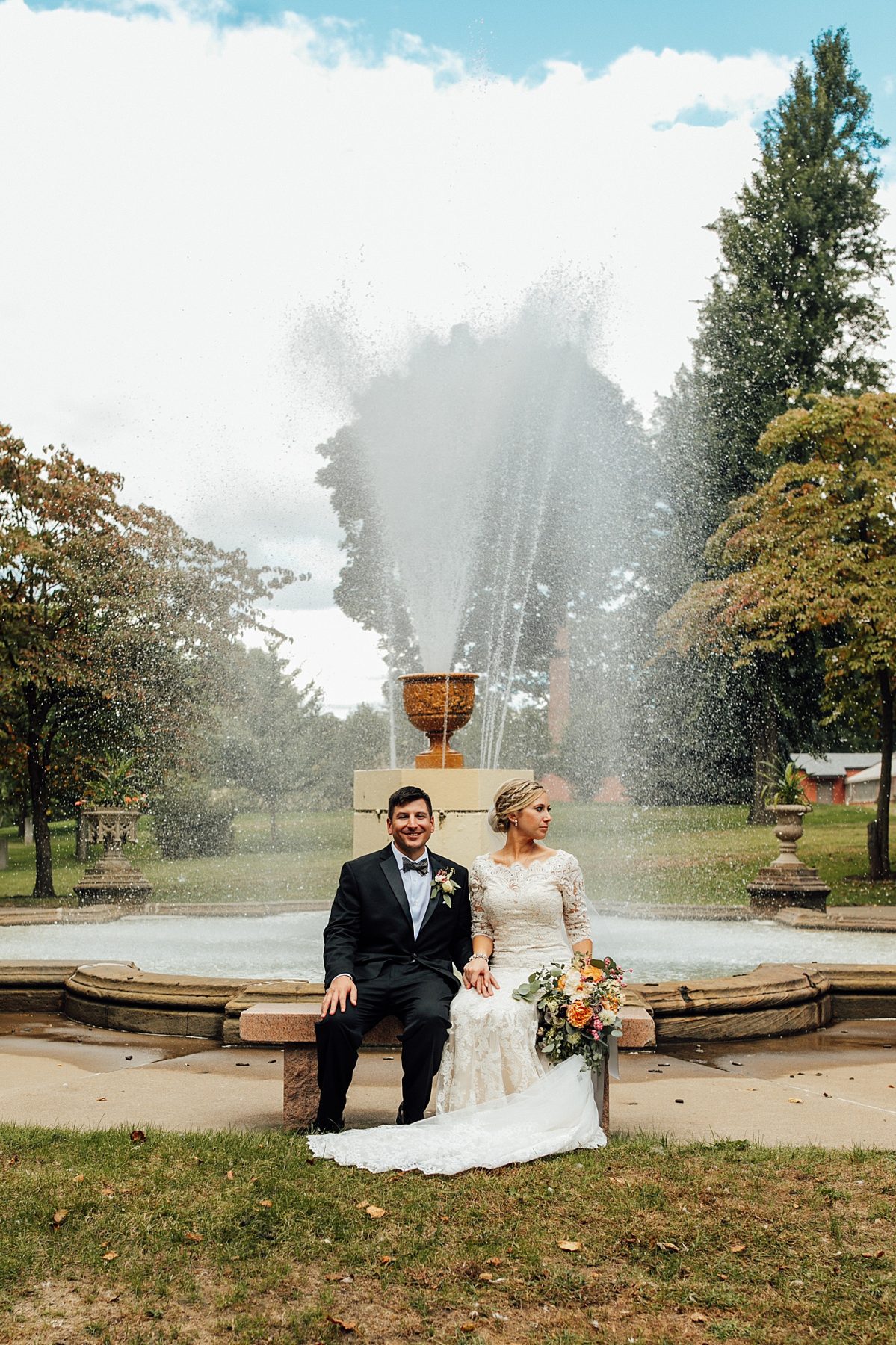 Free Spirited Yet Classic PPG Wintergarden Wedding