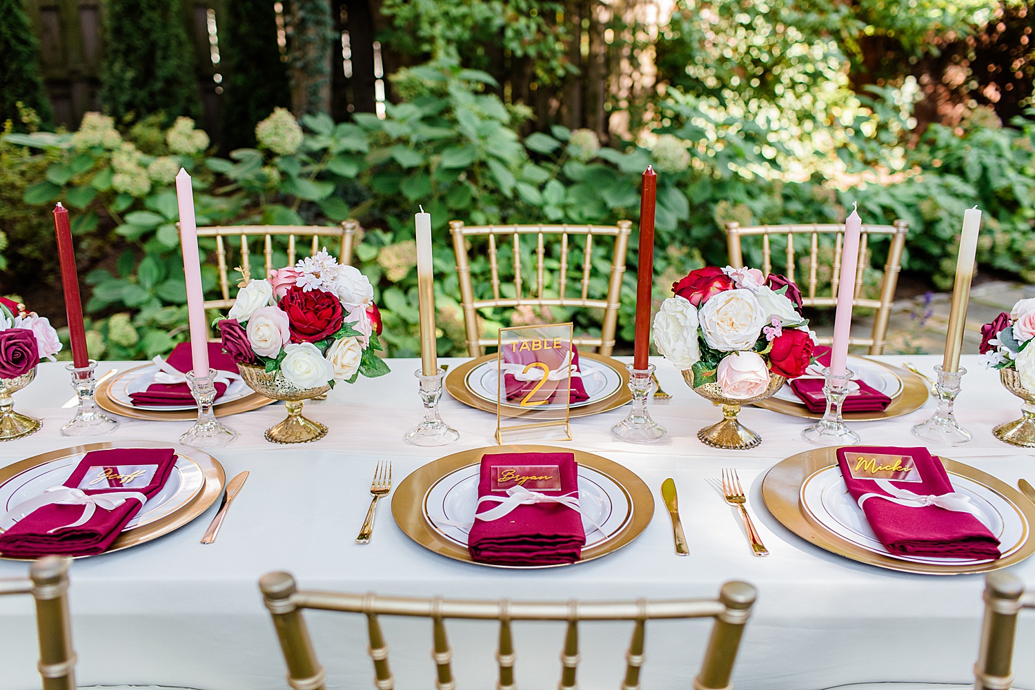 Burgundy & Pink DIY Wedding | Burgh Brides