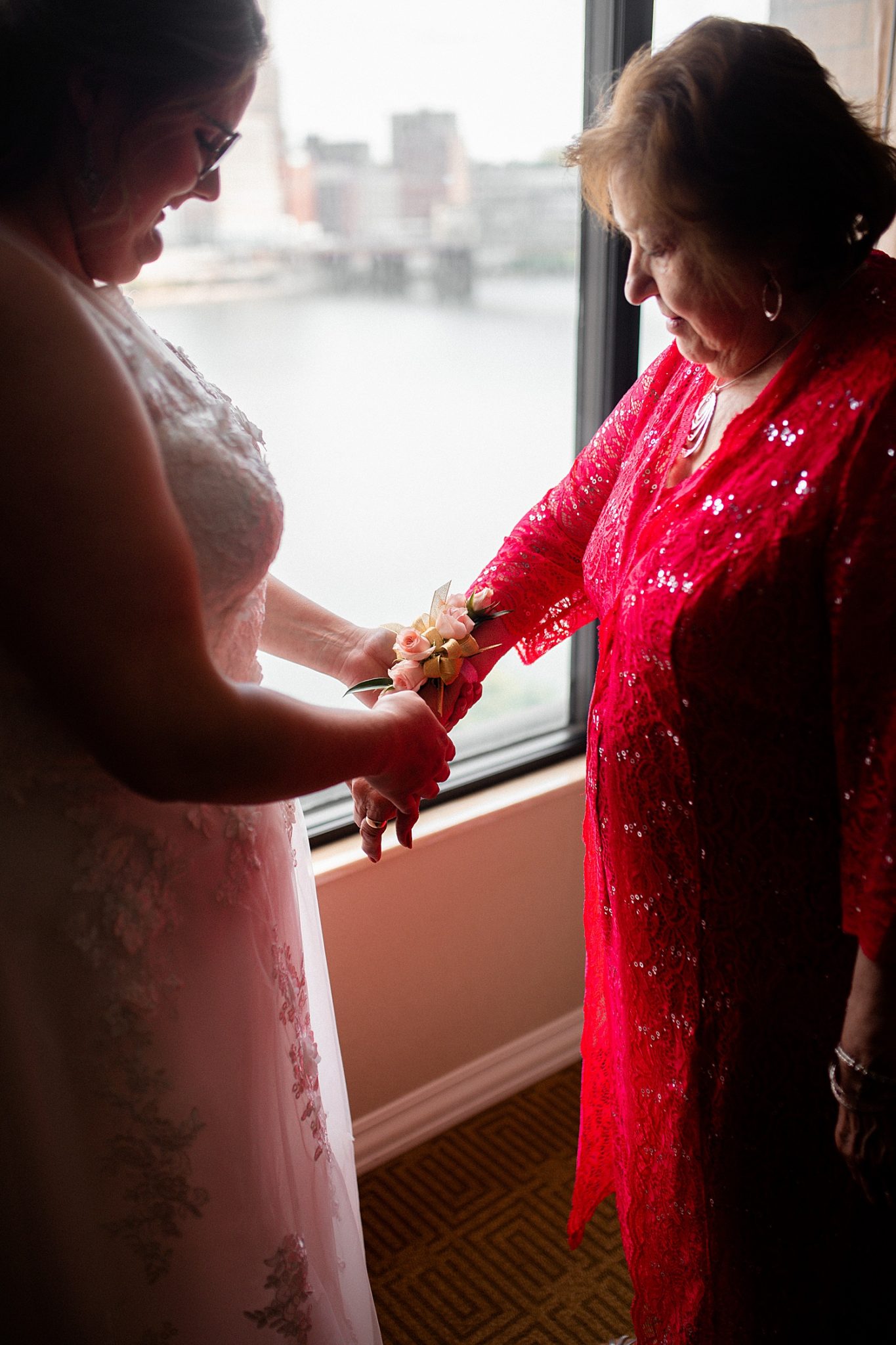 Soft Pink Sheraton Station Square Wedding | Burgh Brides