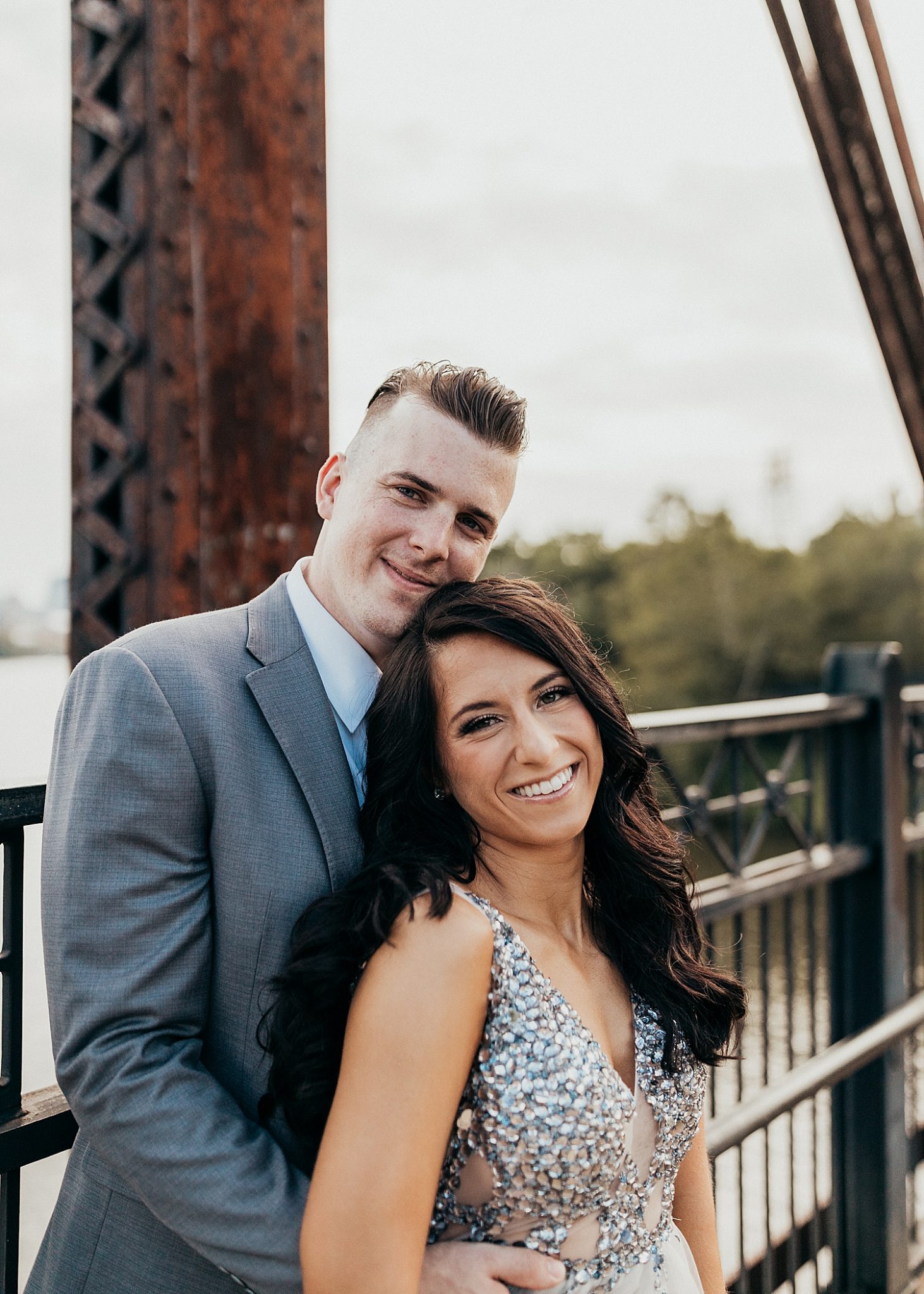 Fancy Washington Landing's Engagement Session | Burgh Brides