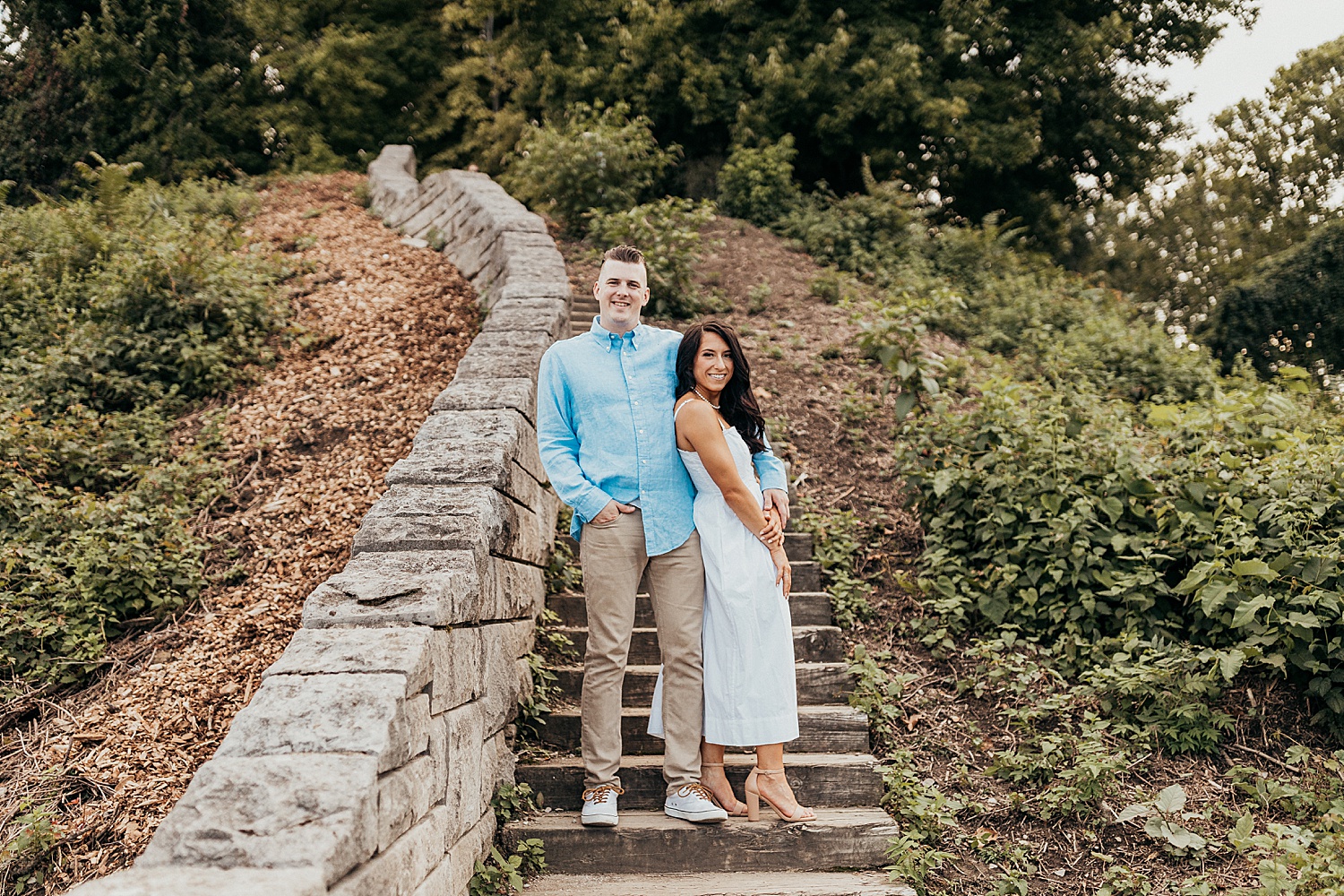 Fancy Washington Landing's Engagement Session | Burgh Brides