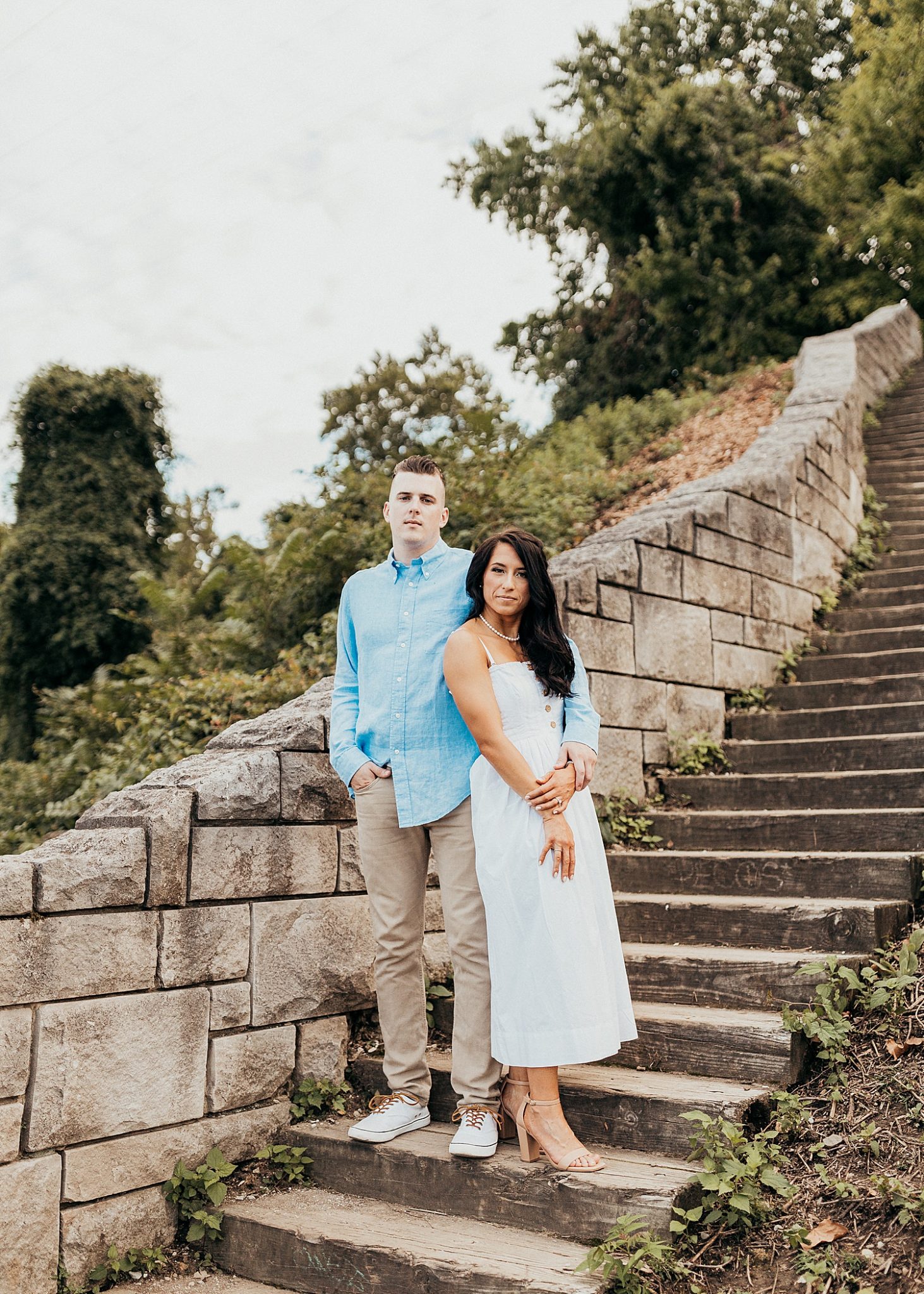 Fancy Washington Landing's Engagement Session | Burgh Brides