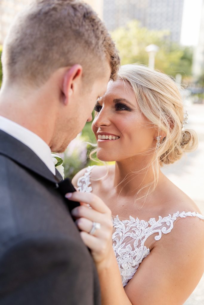 Modern Mauve Wedding at the Wintergarden at PPG Place