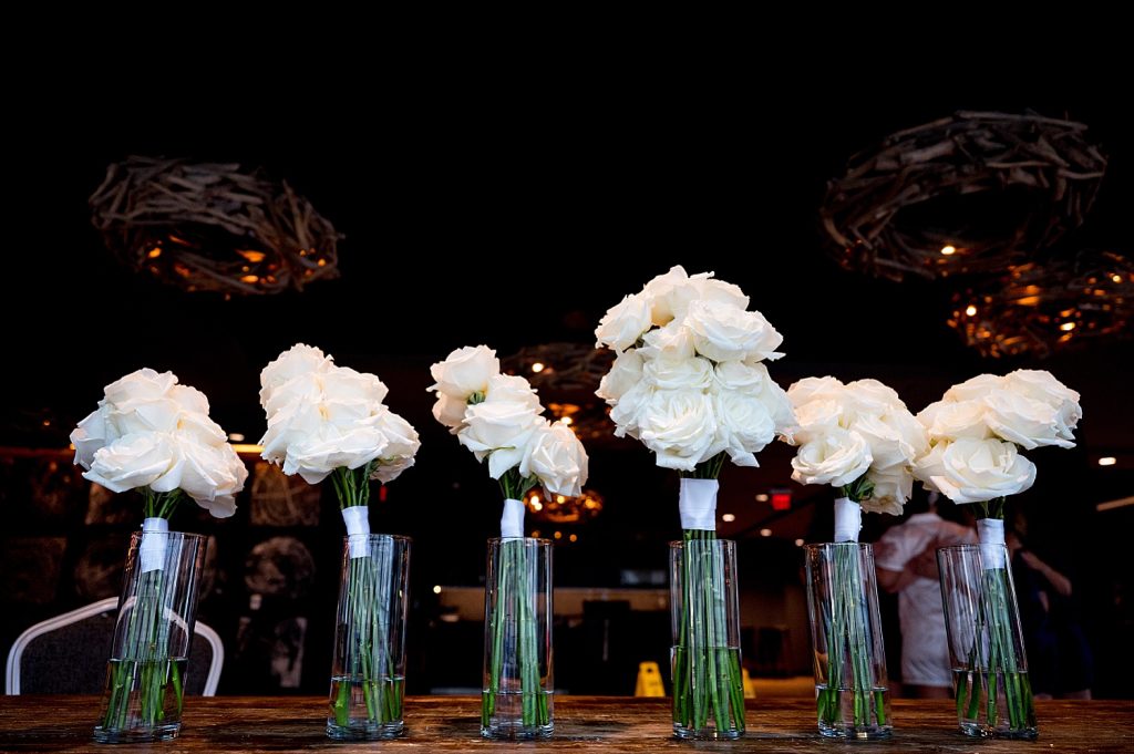 Monochromatic Wedding at the Wintergarden at PPG Place