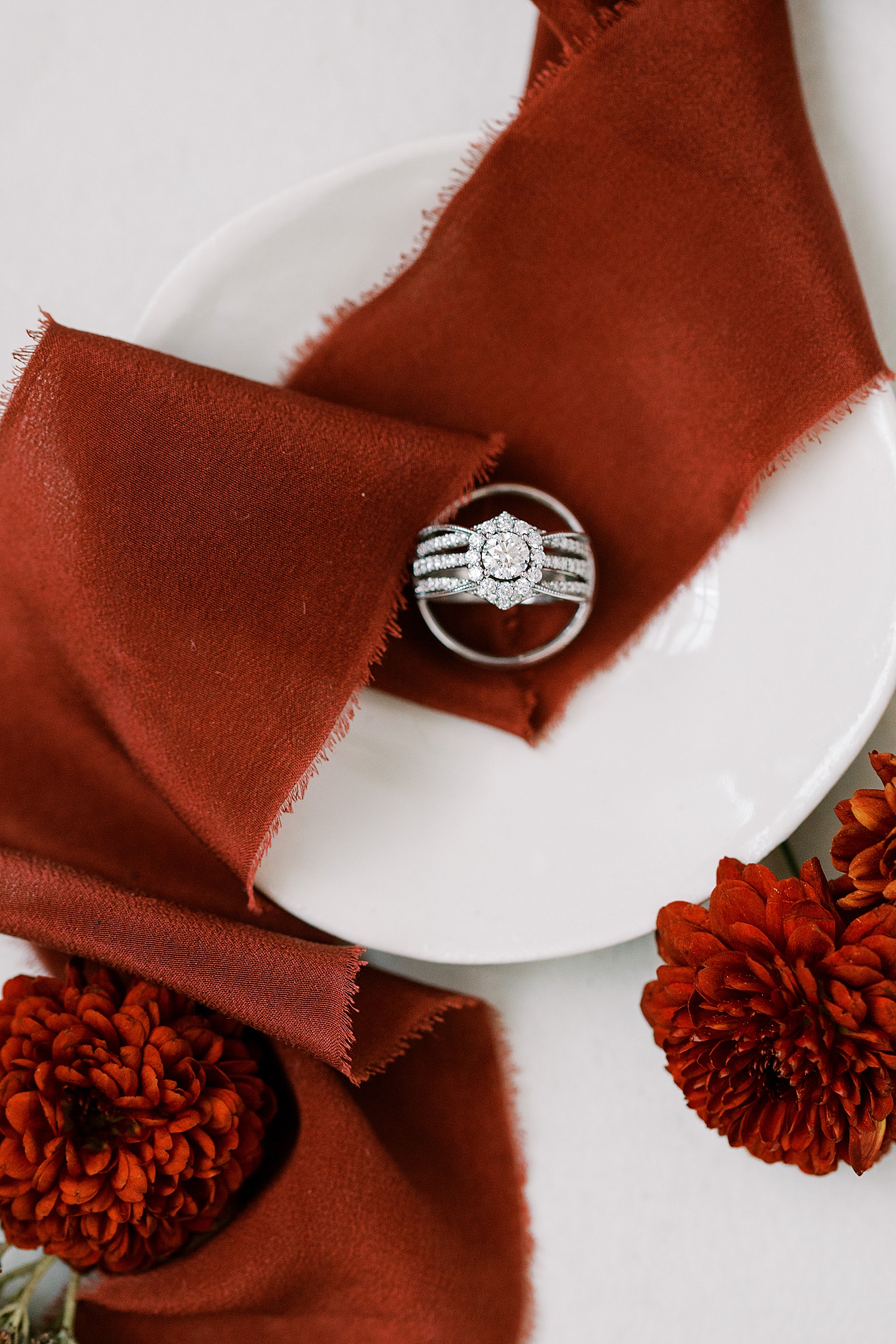 Warm Copper Wedding at The George Washington Hotel