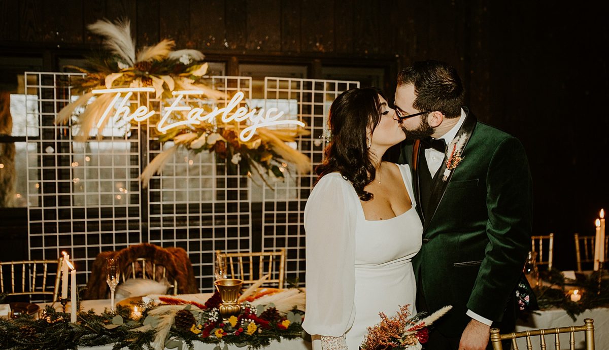 Moody Winter North Park Lodge Wedding | Burgh Brides